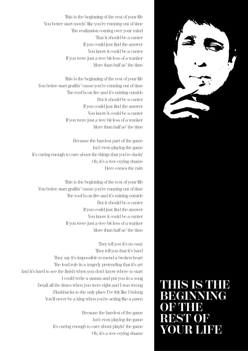 Gerry Cinnamon Song Lyrics Printable Download - Song Lyrics Digital ...