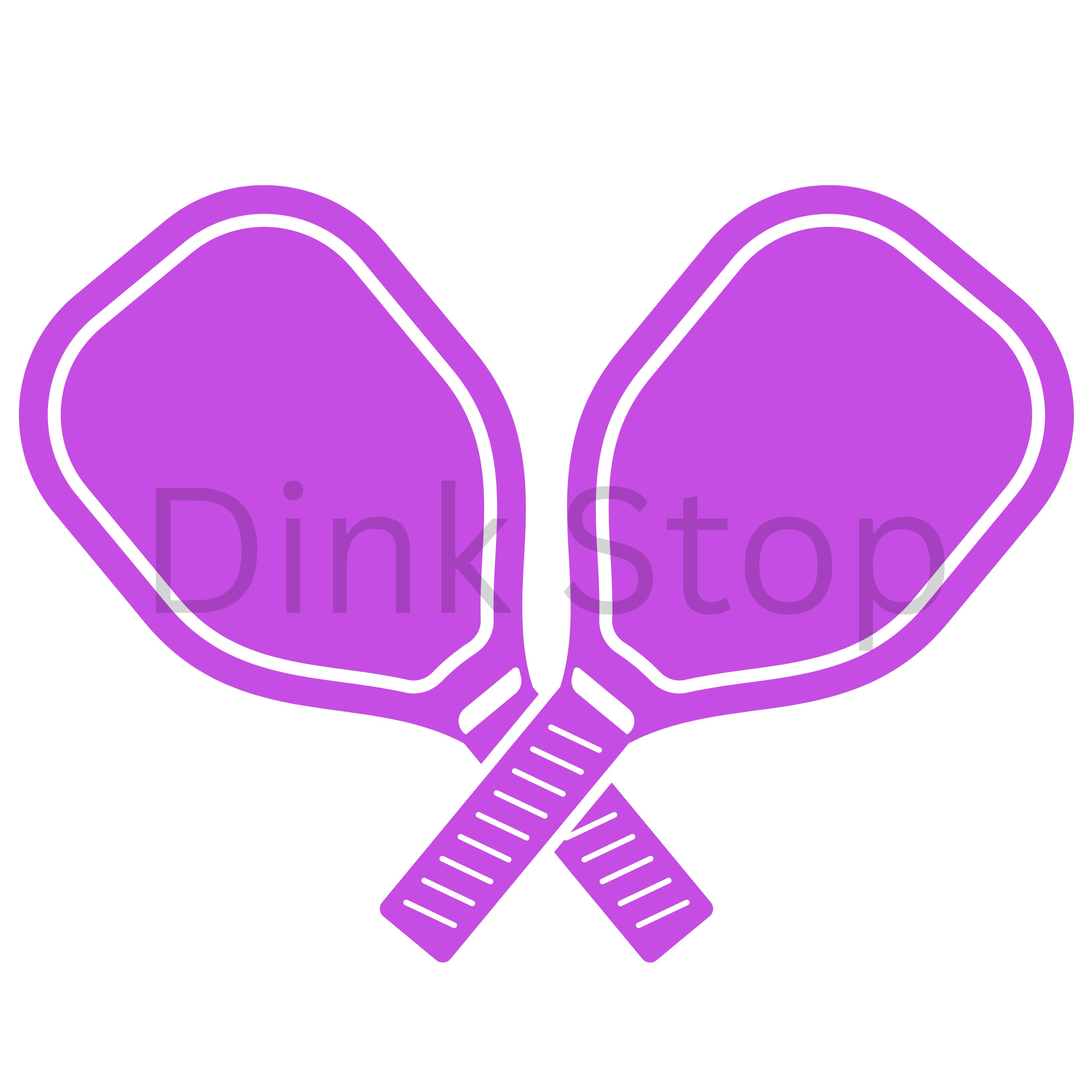 Pickleball Paddle Clip Art Images on Transparent Background Download ...