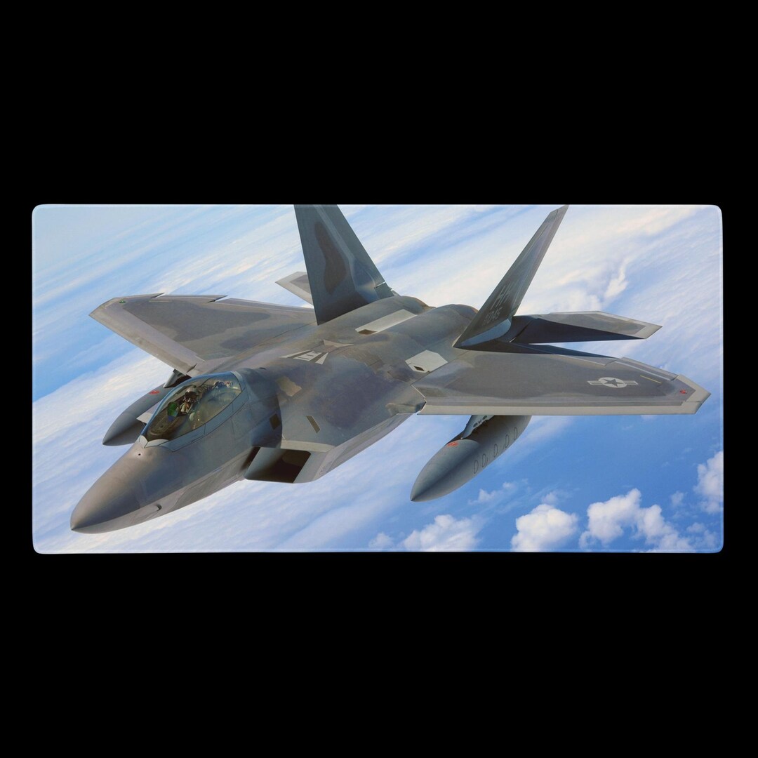 F-22 Raptor Gaming Mouse Pad - Etsy