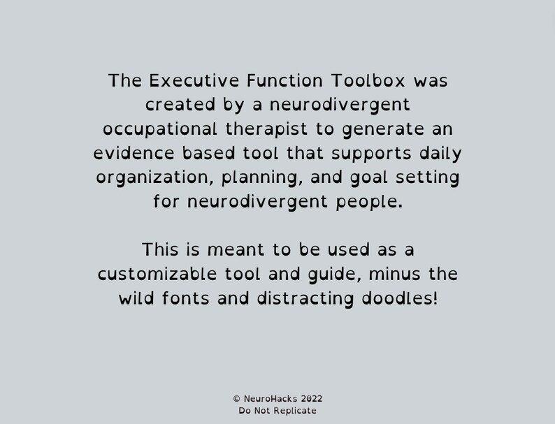 Sensory Strategies & Executive Functioning Bundle | Executive Function Toolbox | ADHD, Anxiety ...