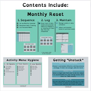 FULL PACKAGE Executive Functioning Toolbox Bundle Neurodivergence ...