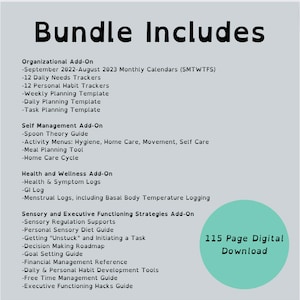 FULL PACKAGE Executive Functioning Toolbox Bundle Neurodivergence ...