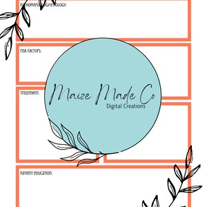 Pathophysiology Worksheet Bundle - Etsy