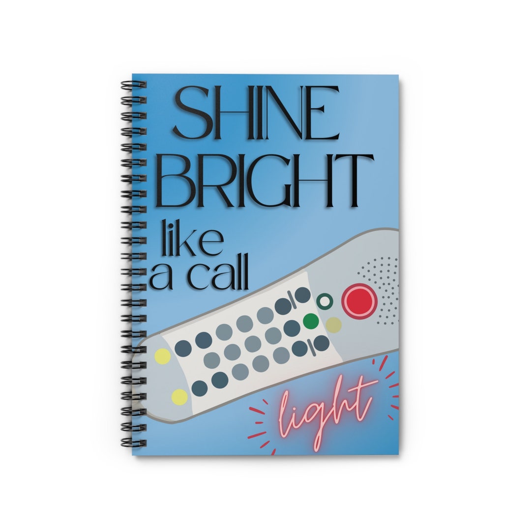 Nurse Humor Spiral Notebook: Call Light Design - Ruled Line - Etsy