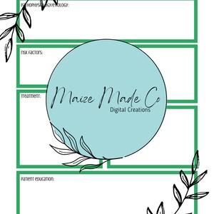 Pathophysiology Worksheet Bundle - Etsy