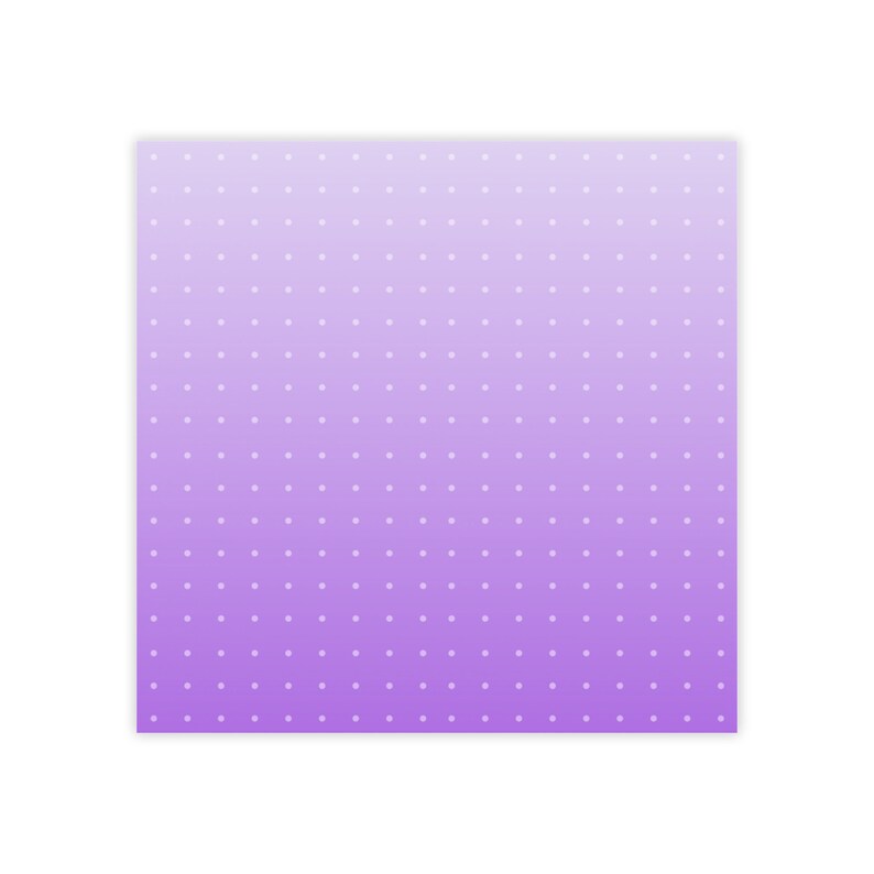 Purple Gradient Dotted Aesthetic Sticky Note Pad - Etsy