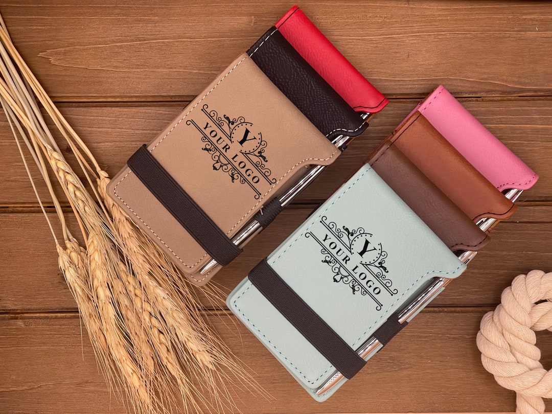 Personalized Engraved Mini Notepad, Custom Logo Engraved Family Name ...