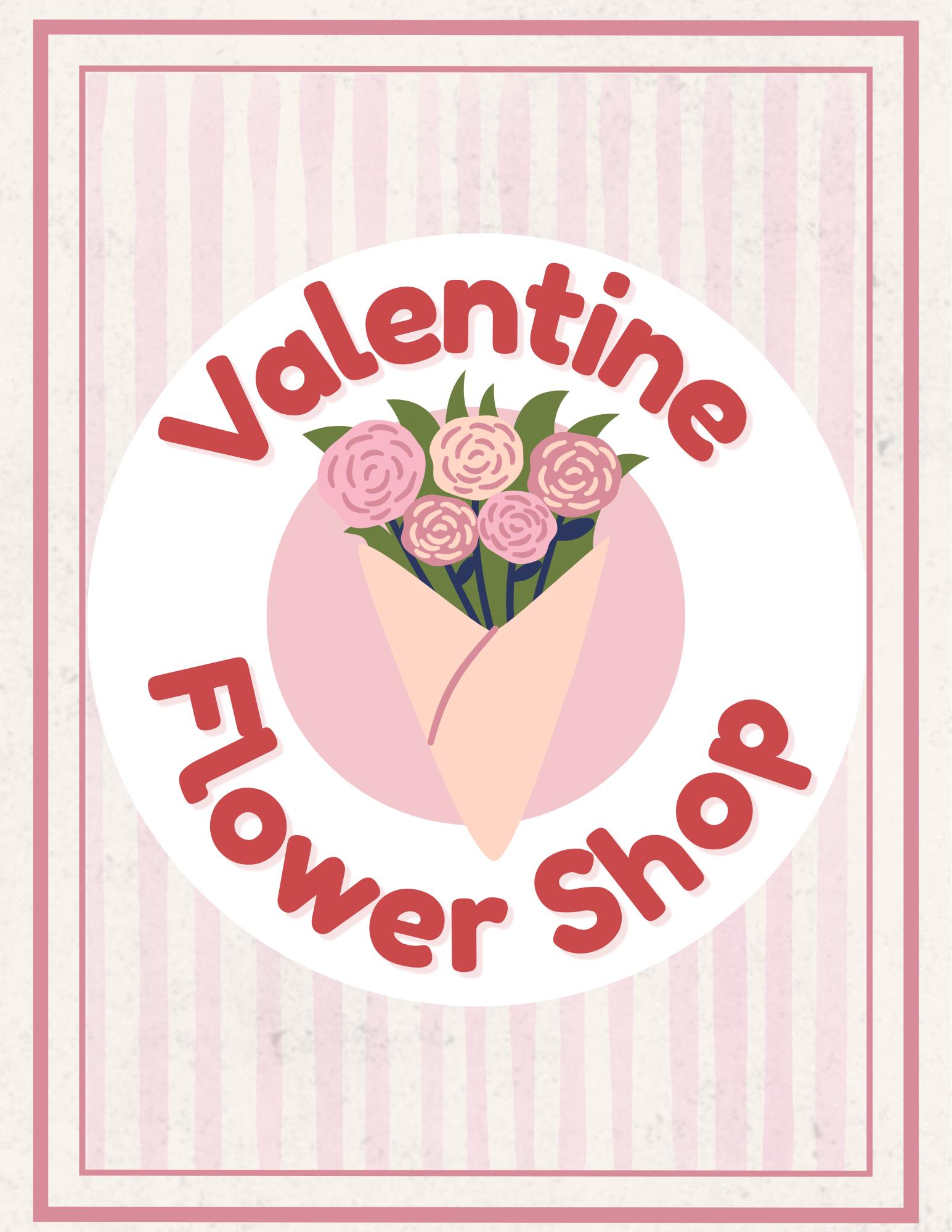Valentine Flower Shop | Dramatic Play Printable (digital Download) - Etsy