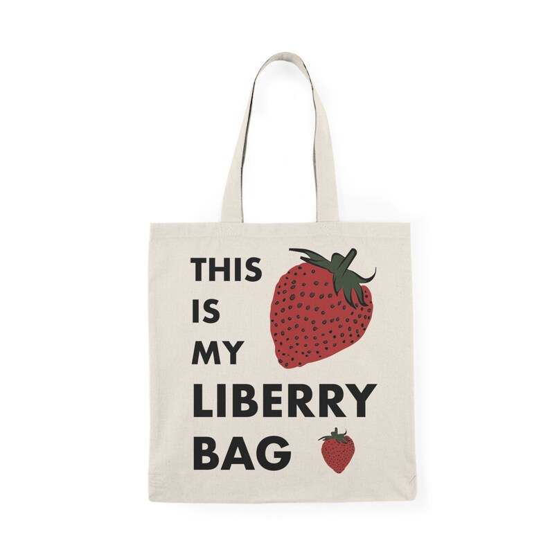 Liberry Tote Bag - Library Tote Bag - Book Tote - Book Bag - Etsy