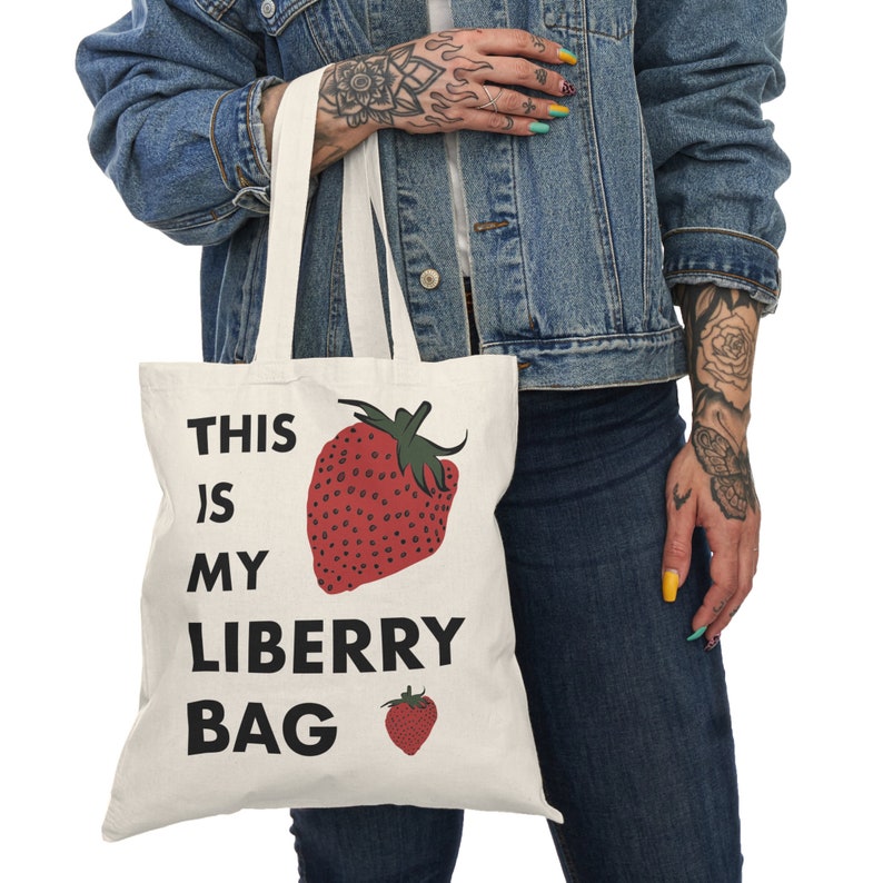 Liberry Tote Bag - Library Tote Bag - Book Tote - Book Bag - Etsy