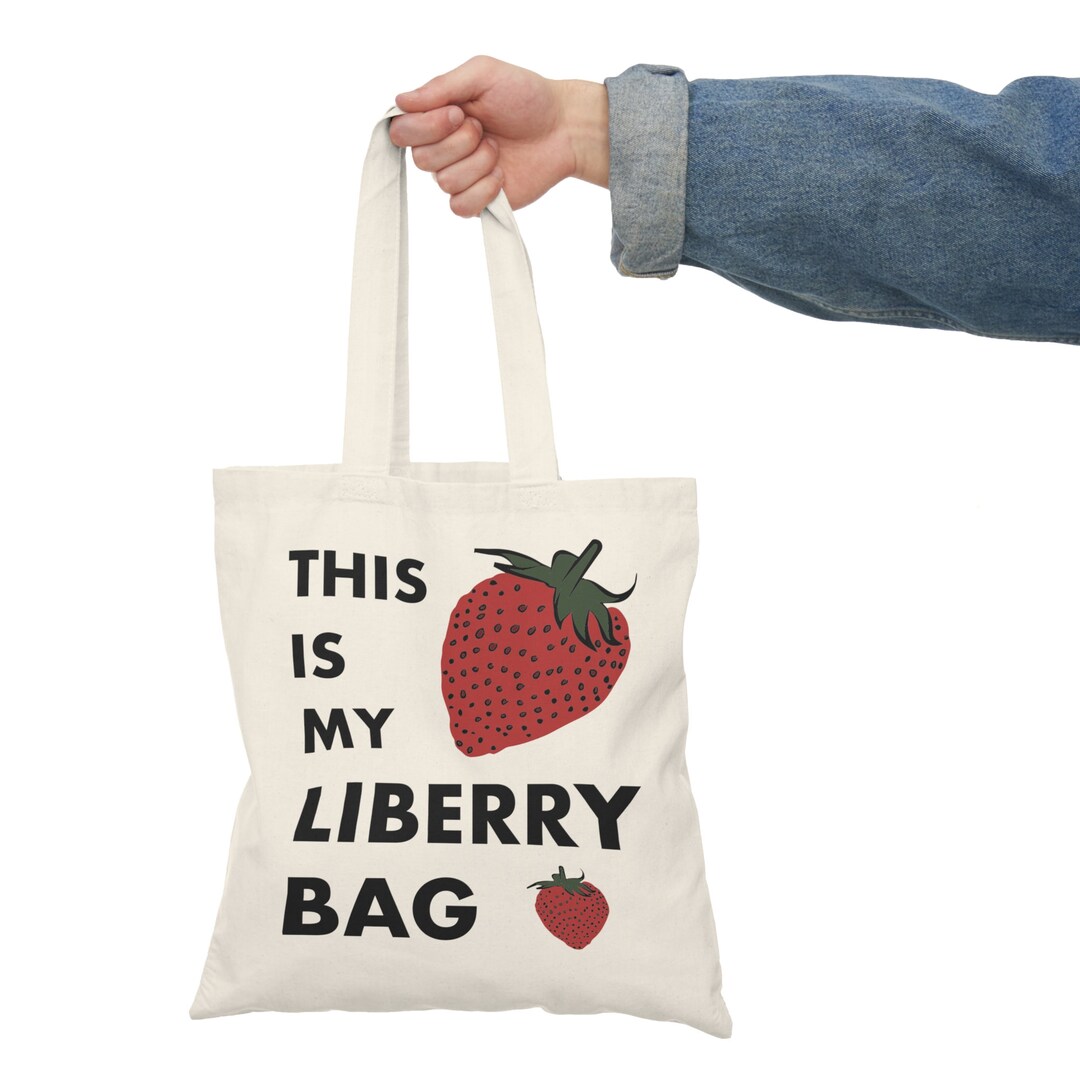 Liberry Tote Bag - Library Tote Bag - Book Tote - Book Bag - Etsy