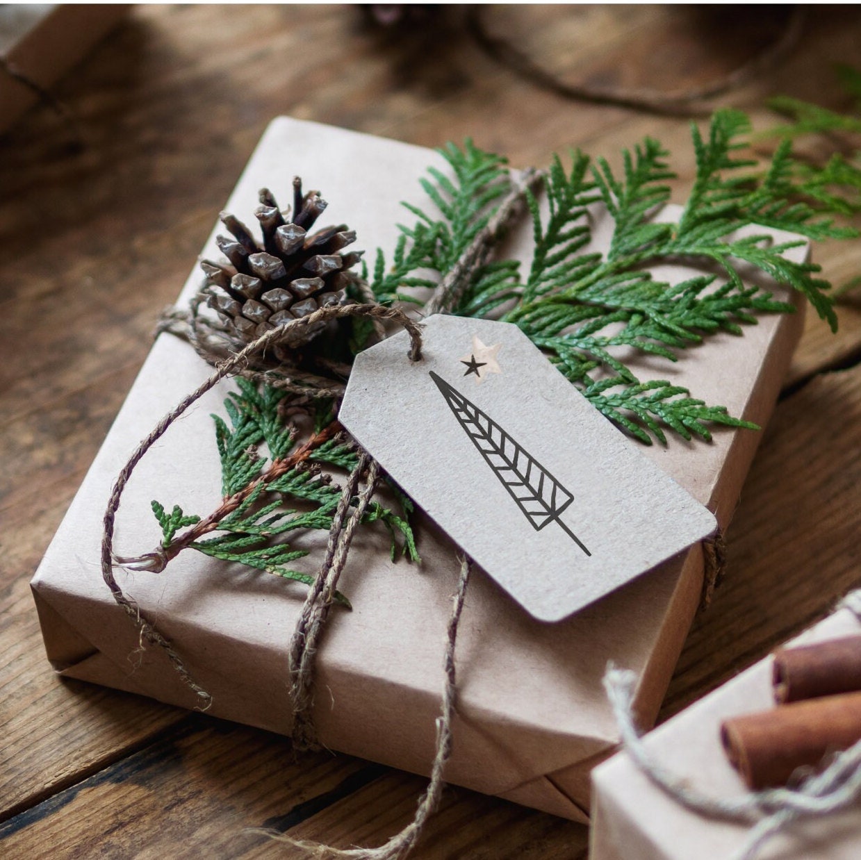 Christmas Tree Gift Tag Digital Download Gift Tag - Etsy