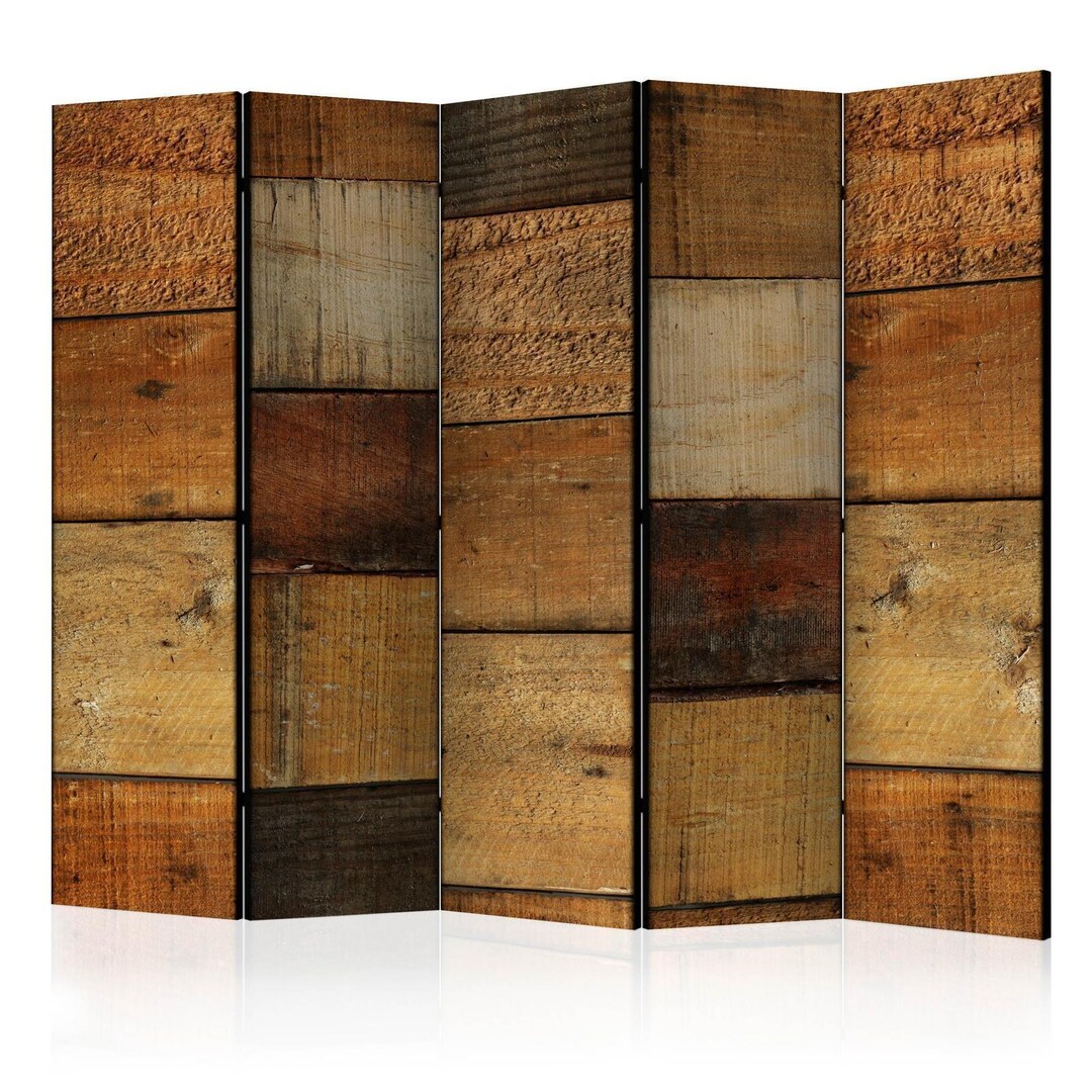 Room Divider / Screen - Wooden Textures II - 225 X 172 Cm. - Etsy UK