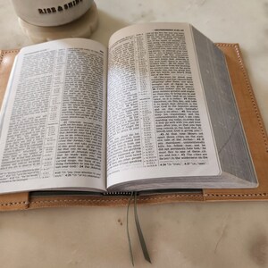 Handmade Full-grain Leather New World Translation Bible Cover (2013 Nwt ...
