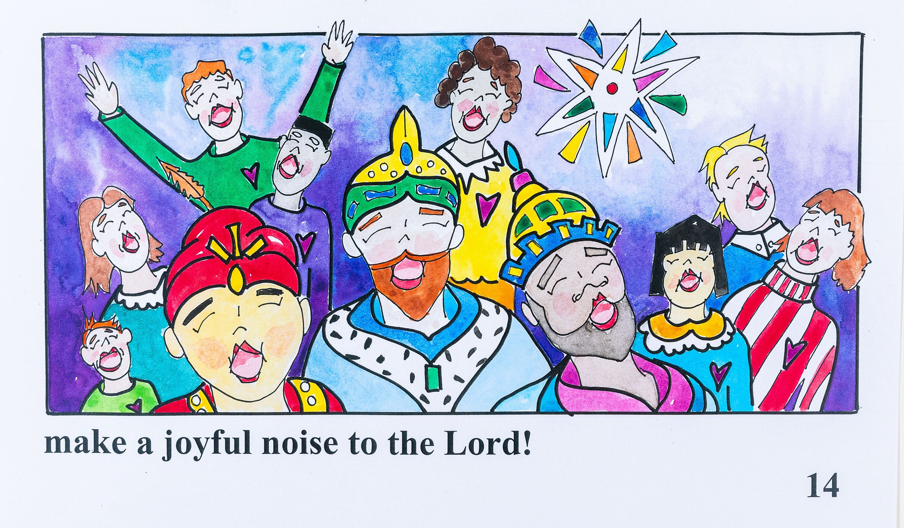 Let's Make a Joyful Noise! Song Cards (11" X 17") - Etsy