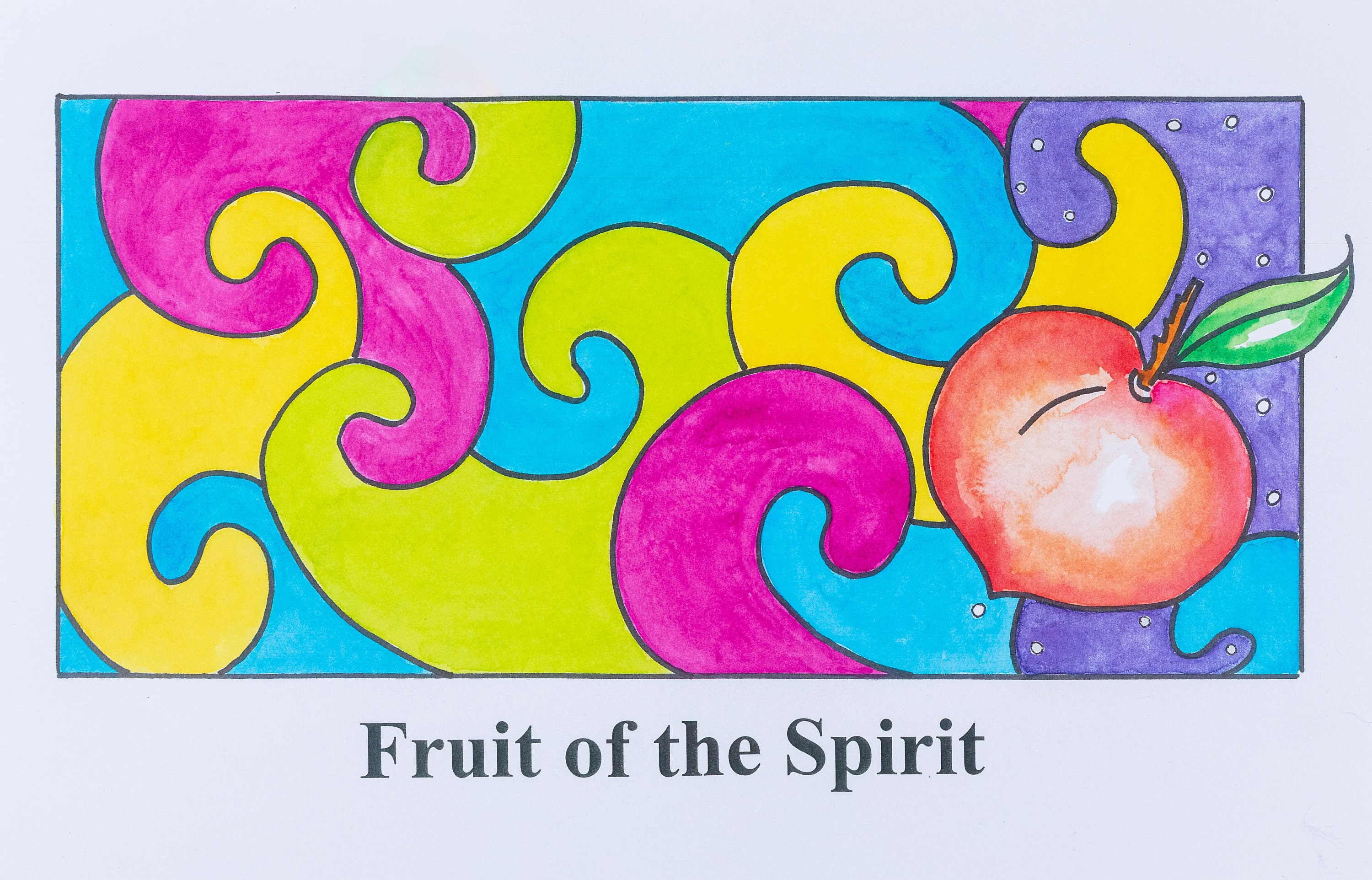 Complete Set of Fruit of the Spirit Songcards - Etsy