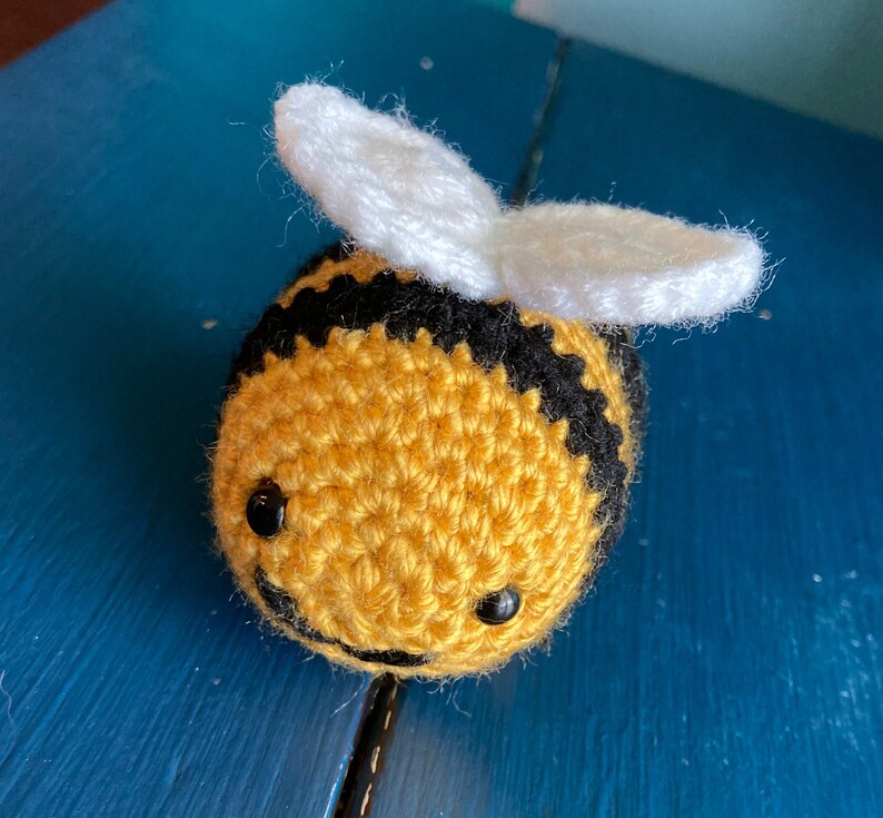 Amigurumi Crochet Pattern - Happy Bee - Etsy