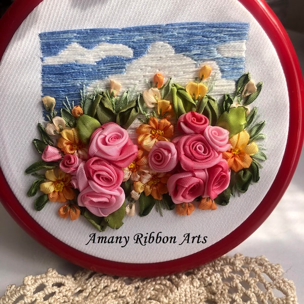Silk Ribbon Embroidery - Etsy