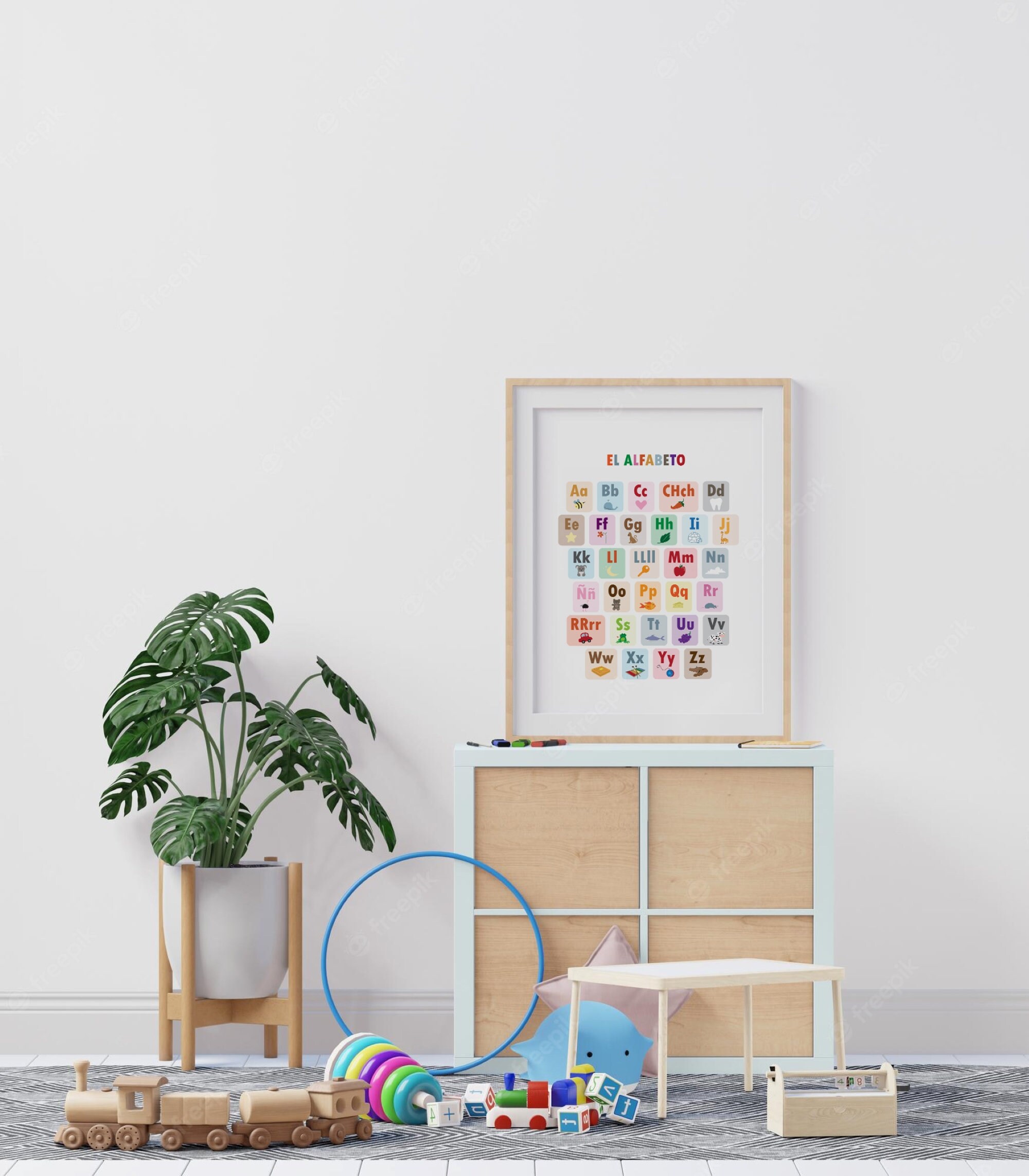 Spanish Learning Poster of the Alphabet, Educational Printable for Kids ...