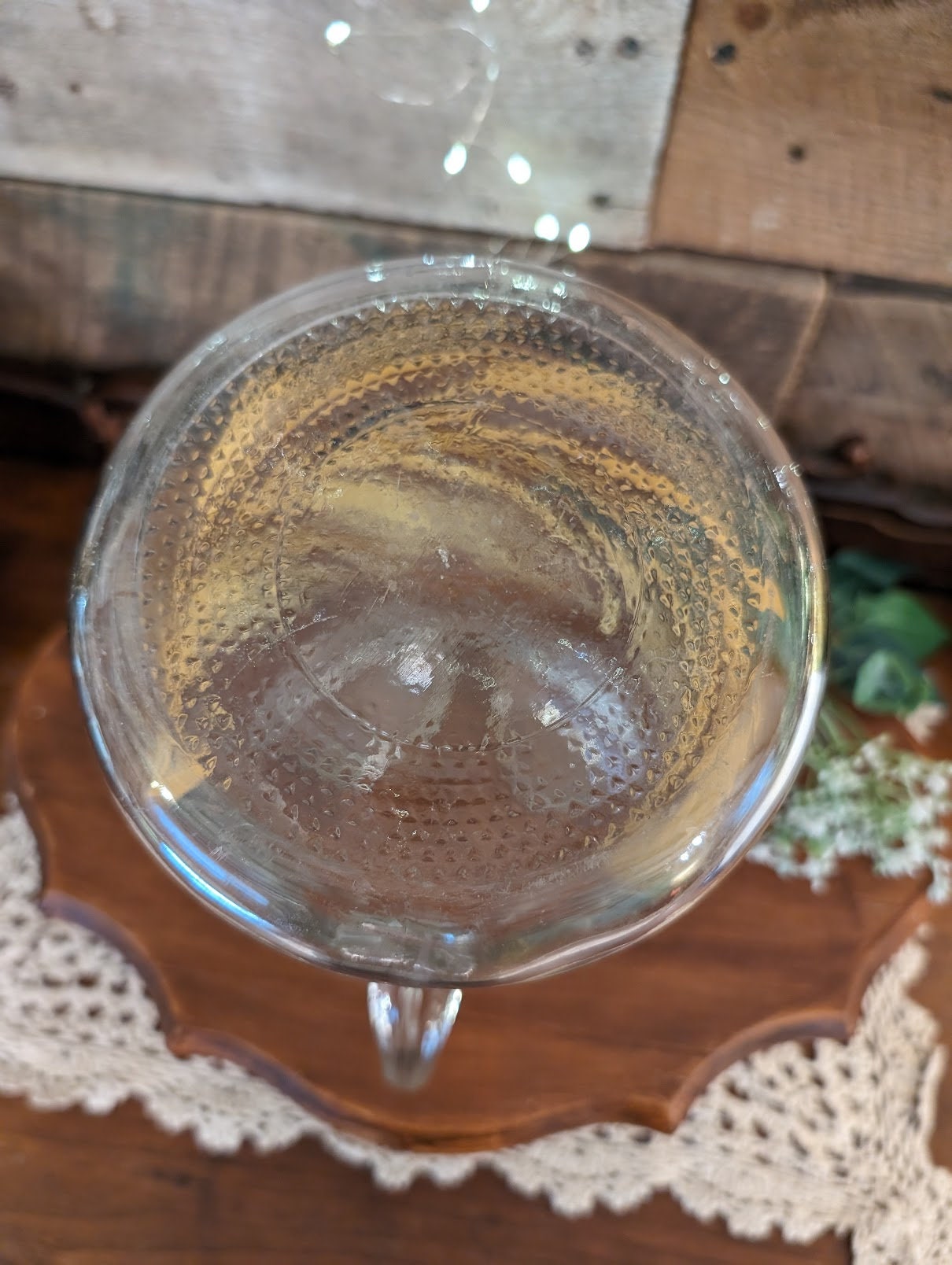 Vintage Libbey Glass Wheat Pattern Pitcher - Etsy