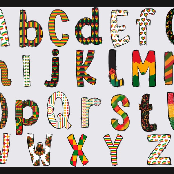 Black History Font - Etsy