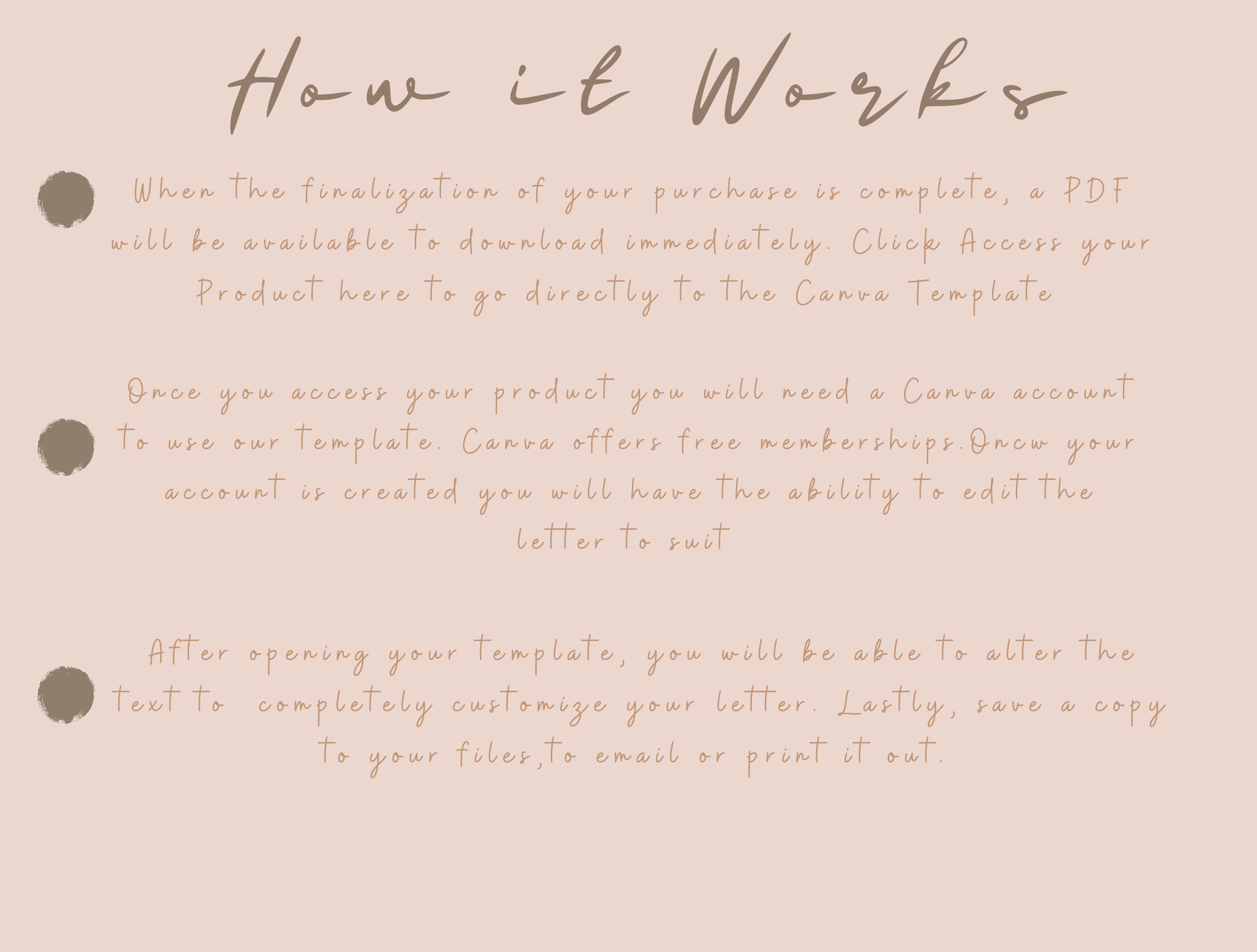 Professional Resignation Letter Template Customizable on Canva - Etsy