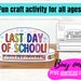 Last Day of School Paper Crown Hats | Kids Craft Activity | Coloring ...