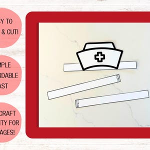 Community Helpers & Heroes Paper Crown Hats | Jobs and Careers Kids ...