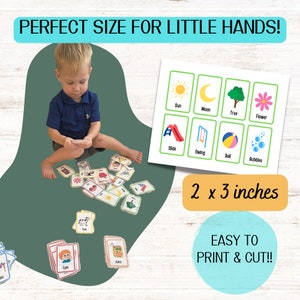 Printable Flashcards for Preschool and Pre-k Flash Cards for - Etsy