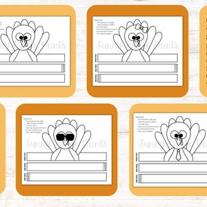 Thanksgiving Turkey Paper Crowns | Kids Craft Activity | Coloring ...