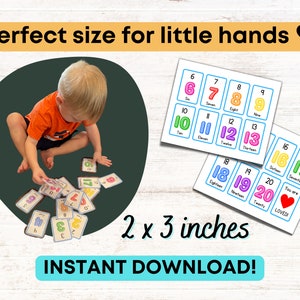 Printable Flashcards Alphabet & Numbers for Preschool and Pre-k | ABC ...