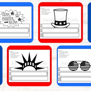 Fourth of July Paper Crown Hats | 4th of July Kids Craft Activity ...