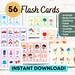 Printable Flashcards for Preschool and Pre-k | Flash Cards for Toddlers ...