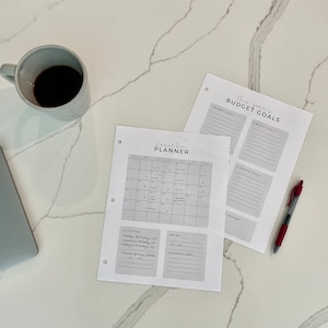 Printable Budget Planner - Etsy
