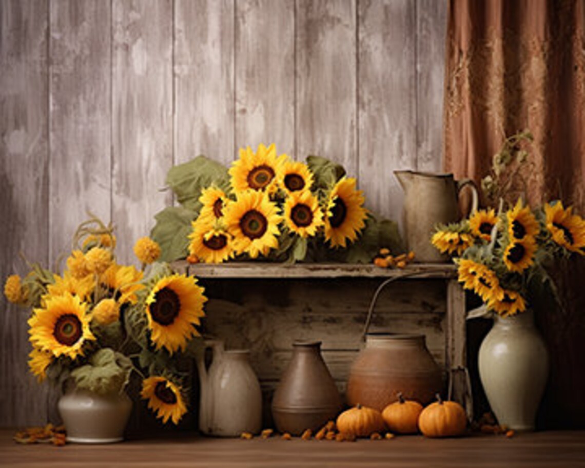 82 Fall Variety Digital Backgrounds Fall Studio, Balloon Arch, Trucks ...