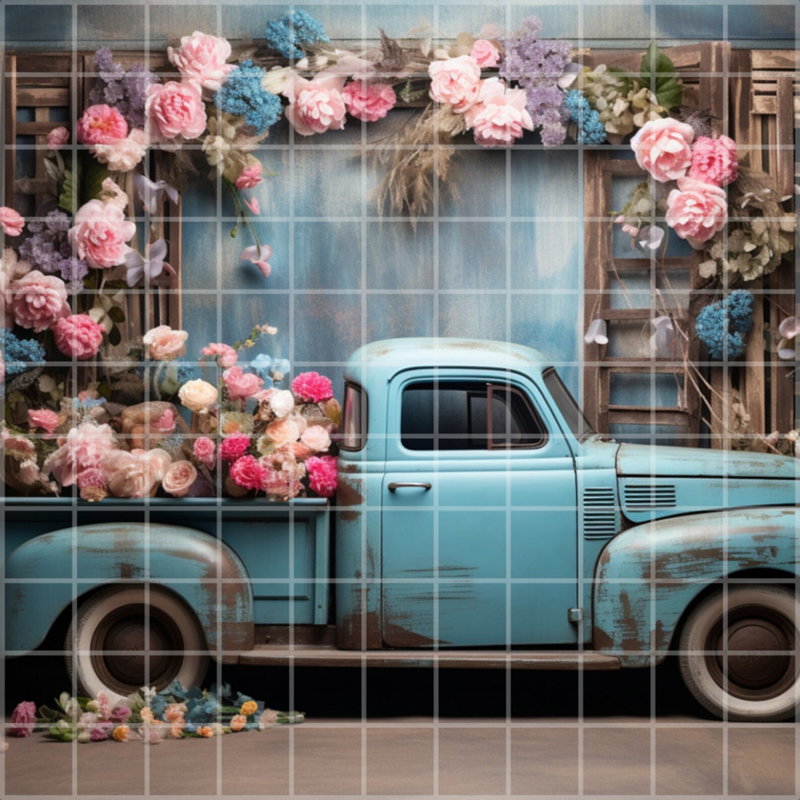 150 Spring & Easter Mega Pack Digital Backgrounds - Boho, Balloons ...