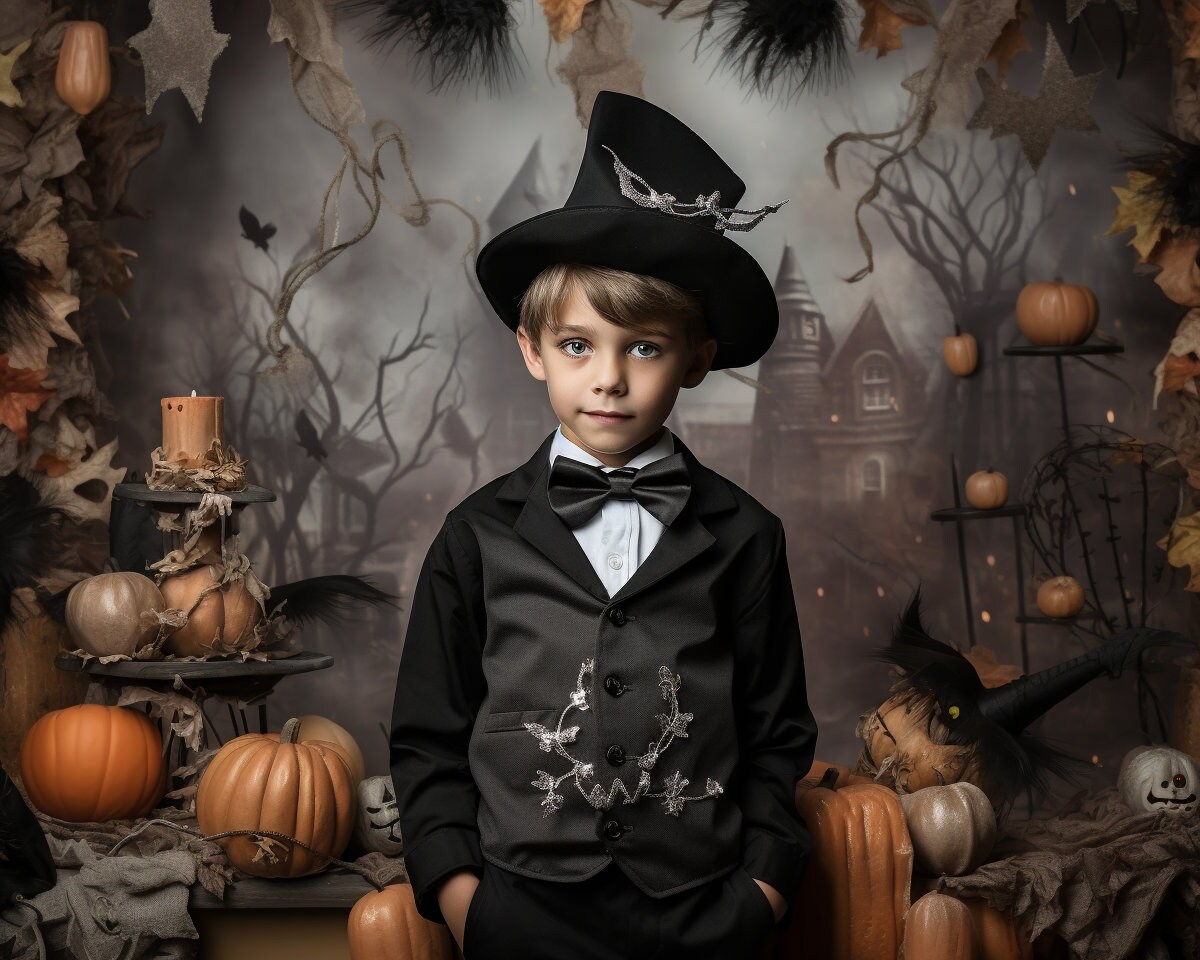 104 Halloween Digital Backgrounds Photography Graphic Design Trendy ...