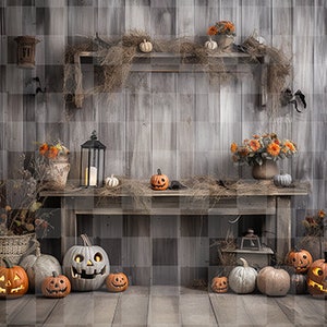 104 Halloween Digital Backgrounds Photography Graphic Design Trendy ...