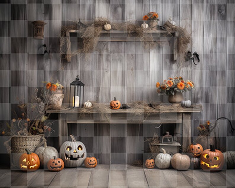 104 Halloween Digital Backgrounds Photography Graphic Design Trendy ...