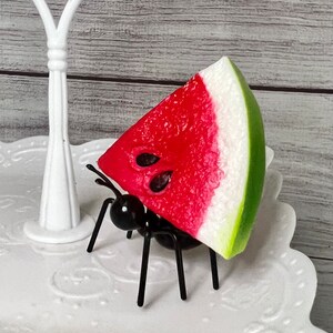 Fake Ants, Fake Fruit, Tiered Tray Decor, Strawberry, Donut Ant, Cherry ...