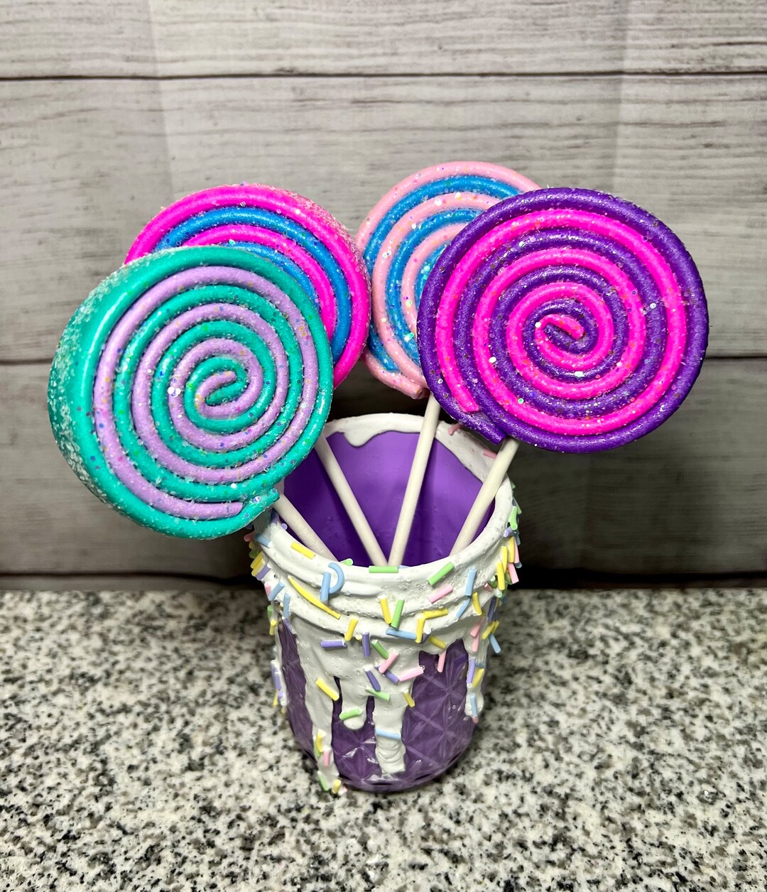 Foam Candy, Fake Lollipops, Candies, Fake Candy, Foam Lollipop ...