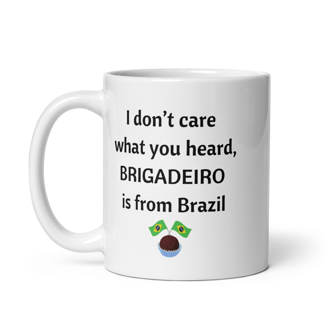 Brazilian Brigadeiro Coffee Mug, Funny Gift - Etsy