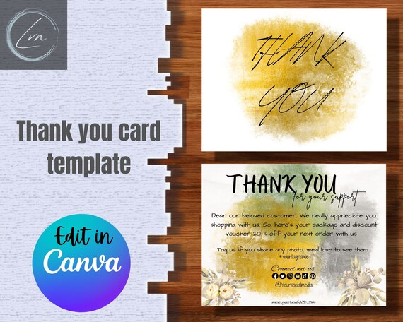 Thank You Poster Template