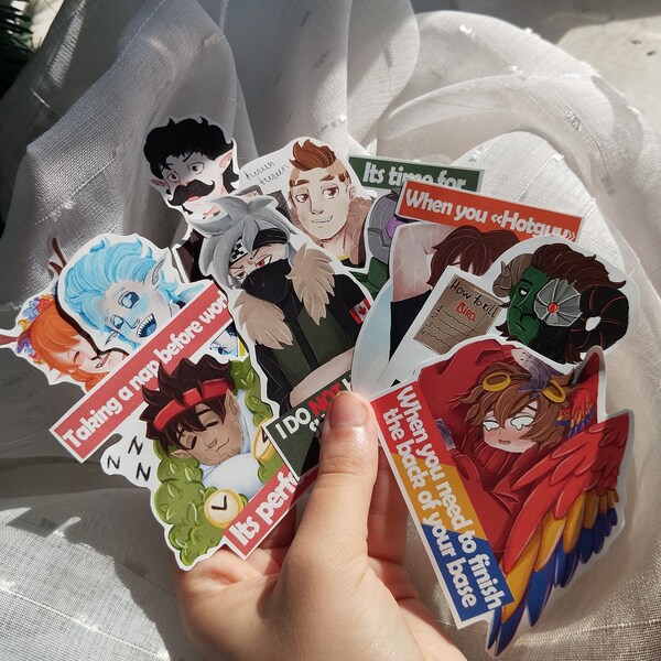 Hermitcraft Stickers - Etsy