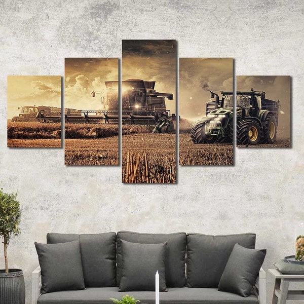 Tractor Wall Art - Etsy