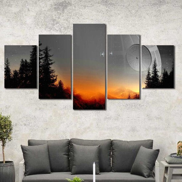 Death Star Wall Panel - Etsy