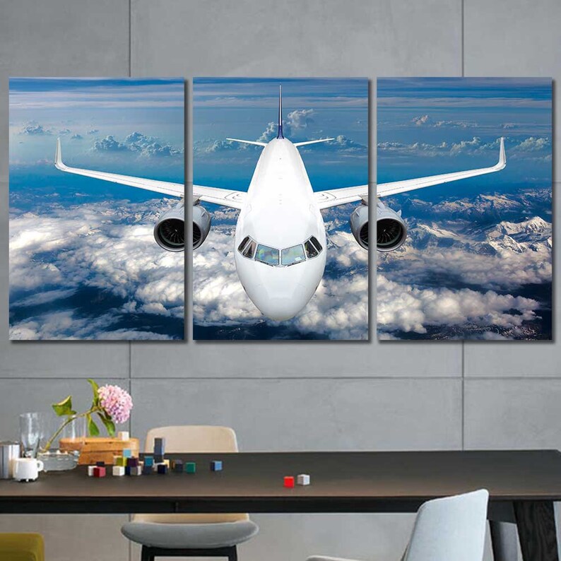 Airbus A380 Wide-body Aircraft in Flight Framed or Print-only - Etsy