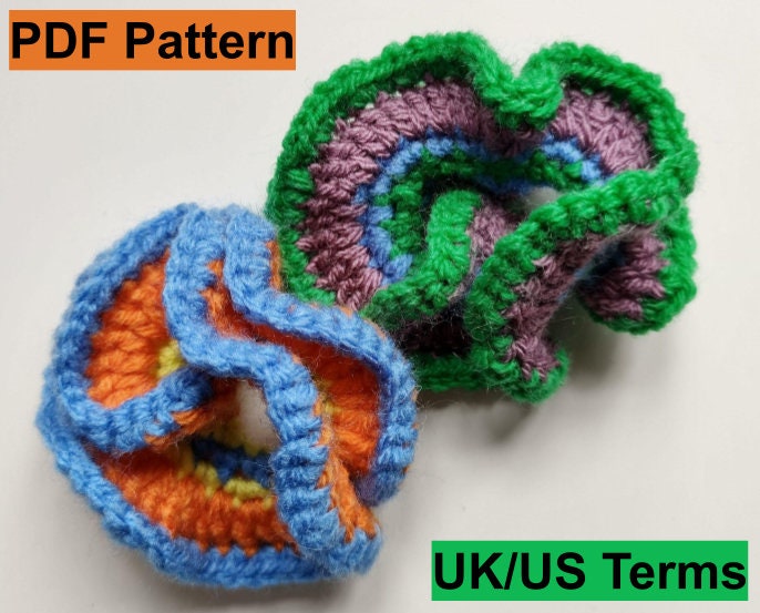 Möbius Strip Fidget Toy Crochet Pattern UK/US Terms (PDF Pattern Only ...