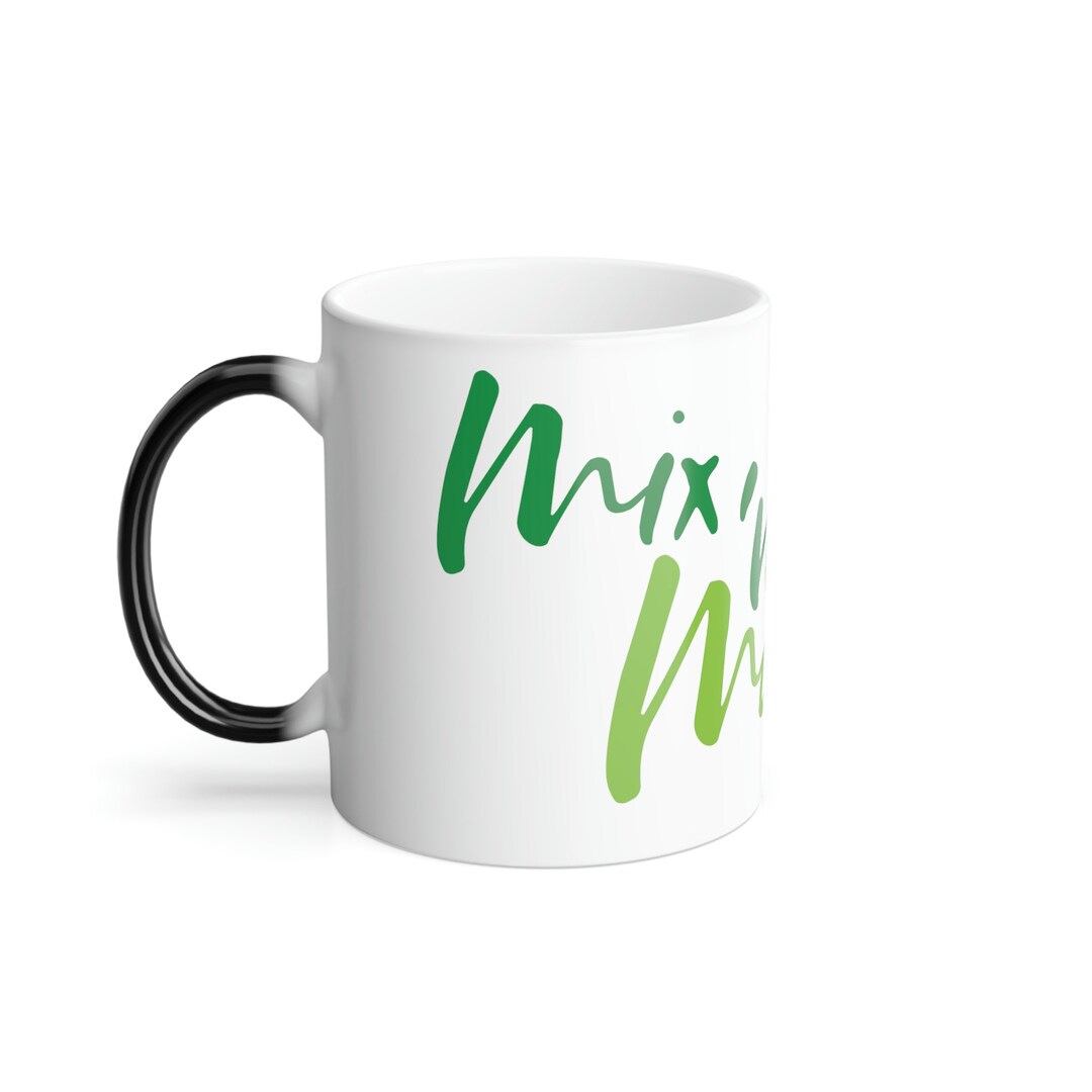 Mix N Matcha Color Morphing Ceramic Mug for Matcha Green Tea Cup to Go ...
