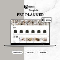 Veterinary Career Planning Dashboard — Notion Template for Pre-vets ...